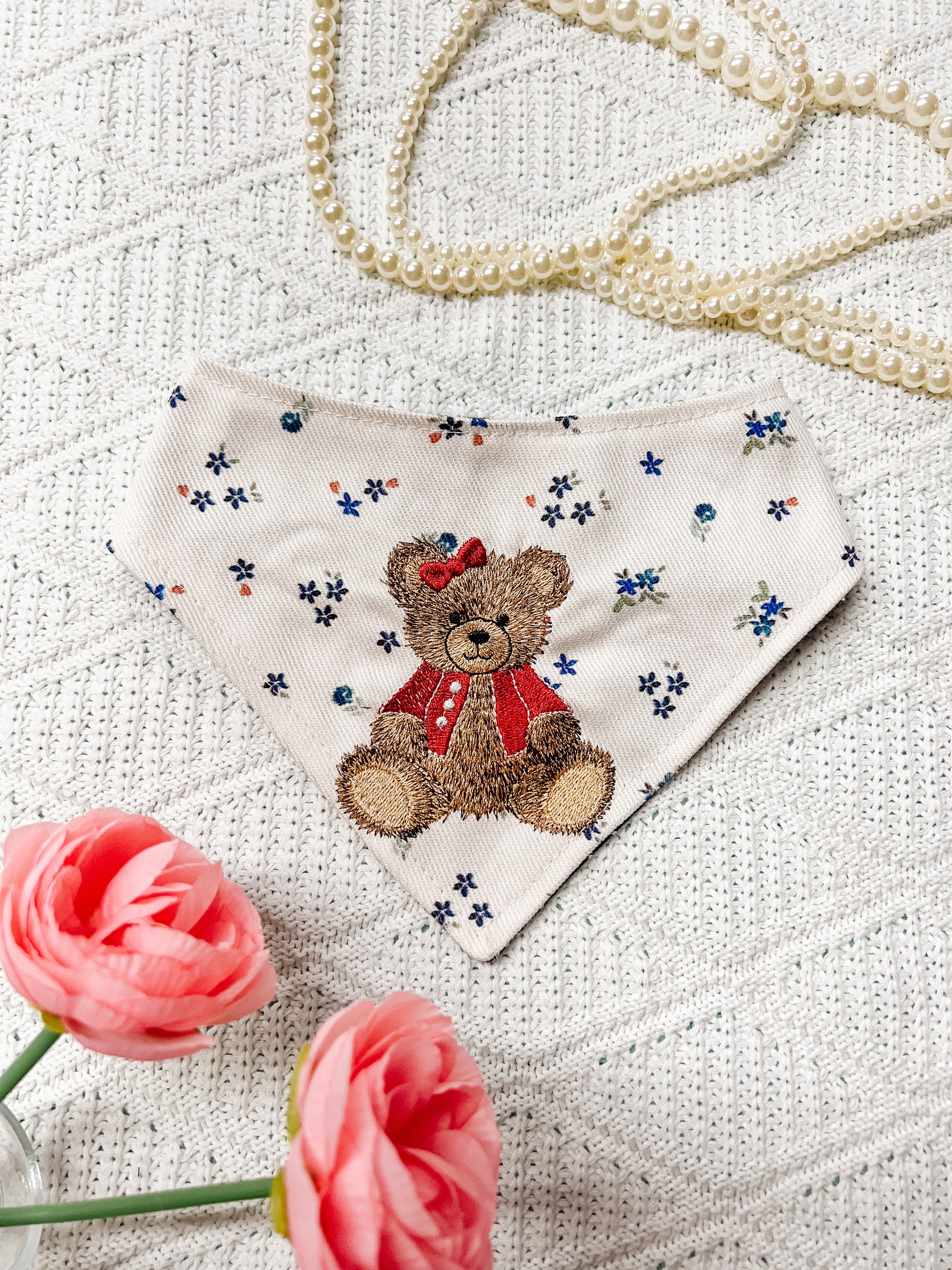 Teddy Jacket on Flowers – StellaLoo