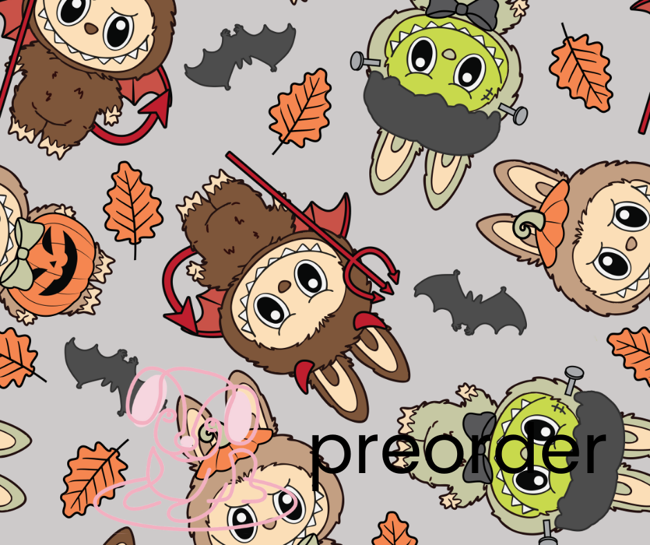 Monster on Gray – StellaLoo